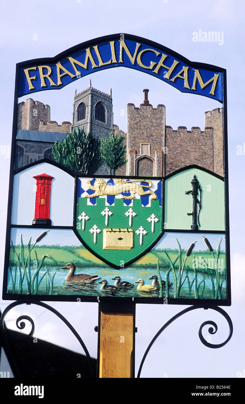 Uk england suffolk framlingham town hi-res stock photography and images ...