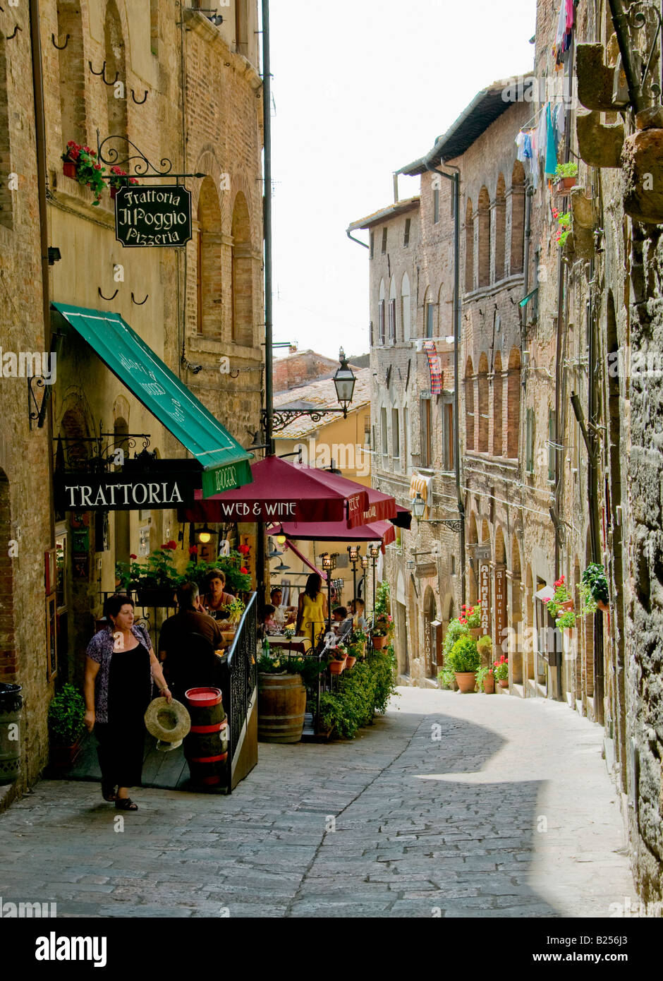 Historic Tuscan Architecture Stock Photo - Alamy