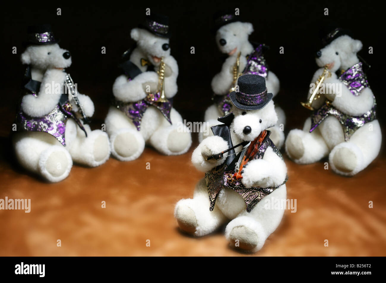 Teddy bear band Stock Photo - Alamy