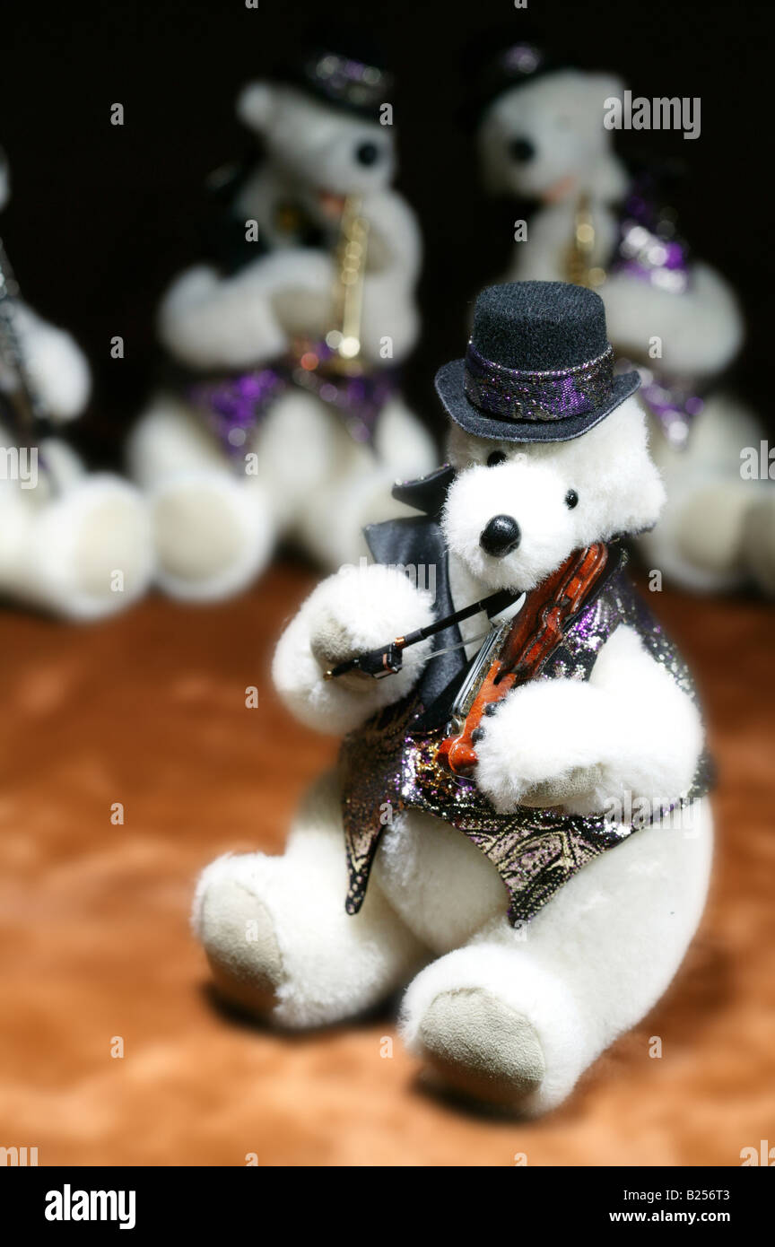 Teddy bear band Stock Photo - Alamy