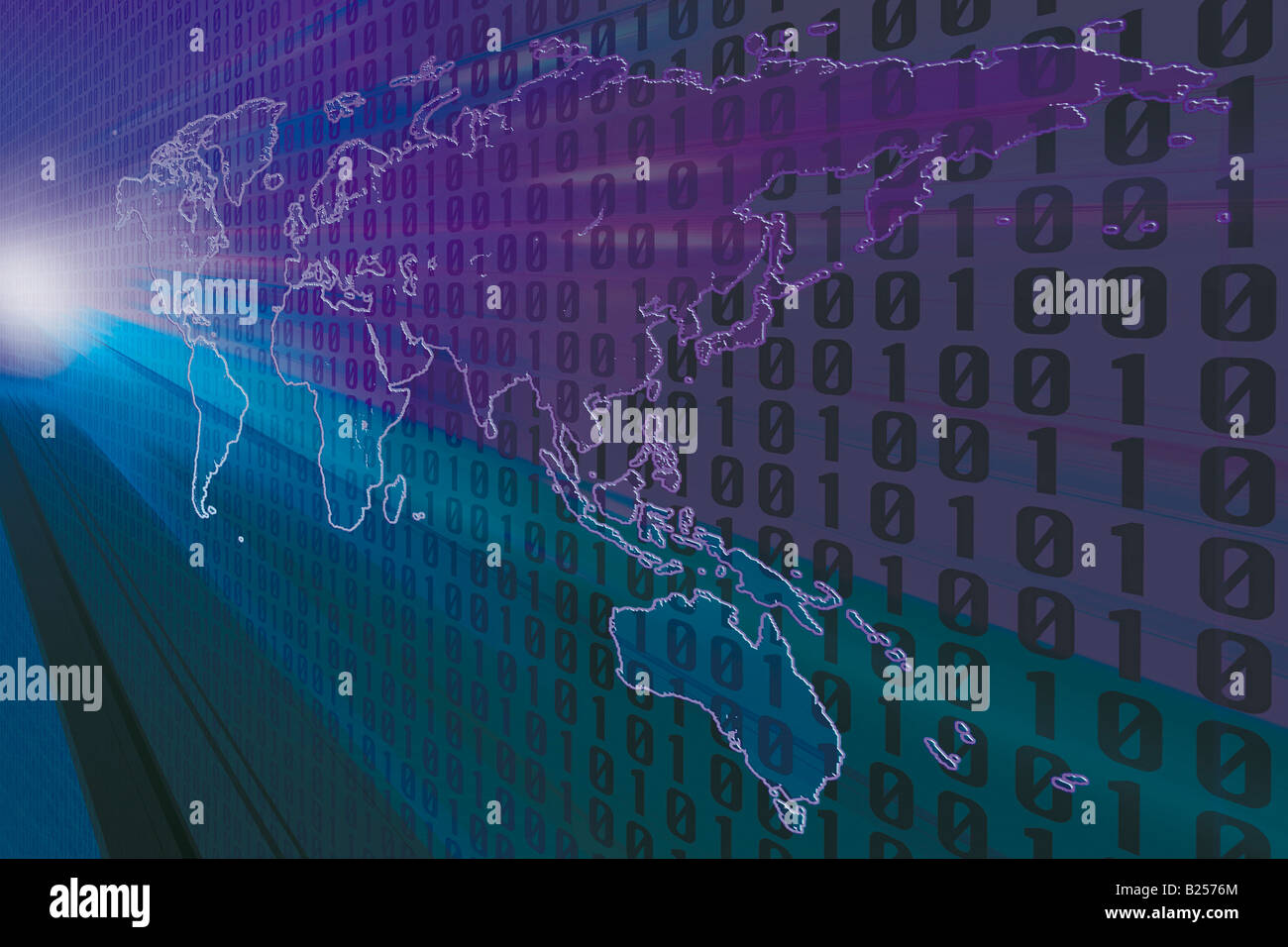 The world map Stock Photo - Alamy