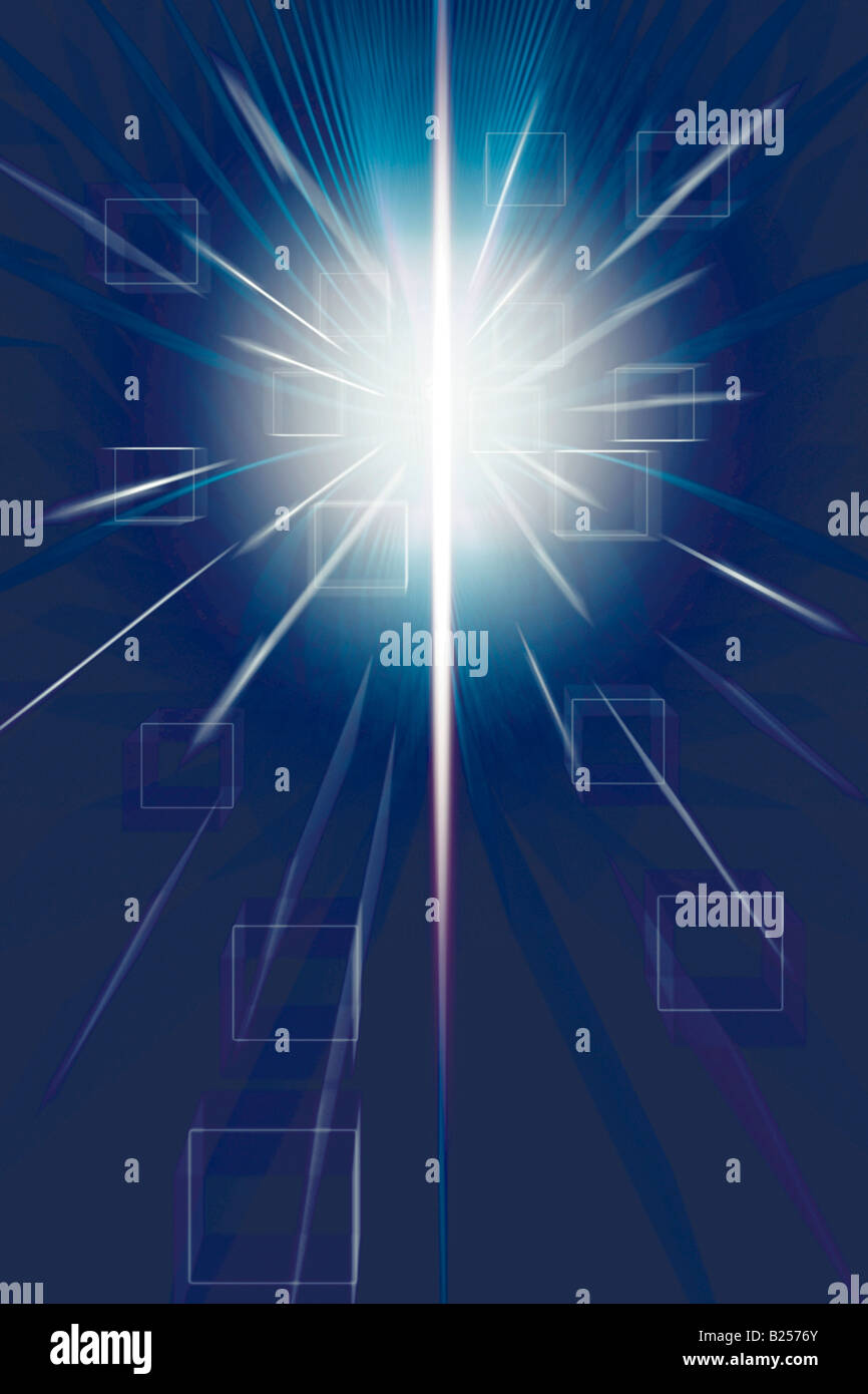 Dazzle light ball Stock Photo - Alamy