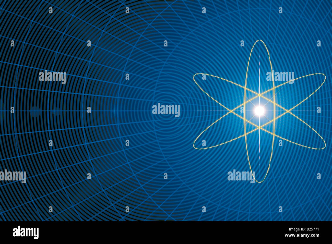 Abstract blurred star digitally hi-res stock photography and images - Alamy