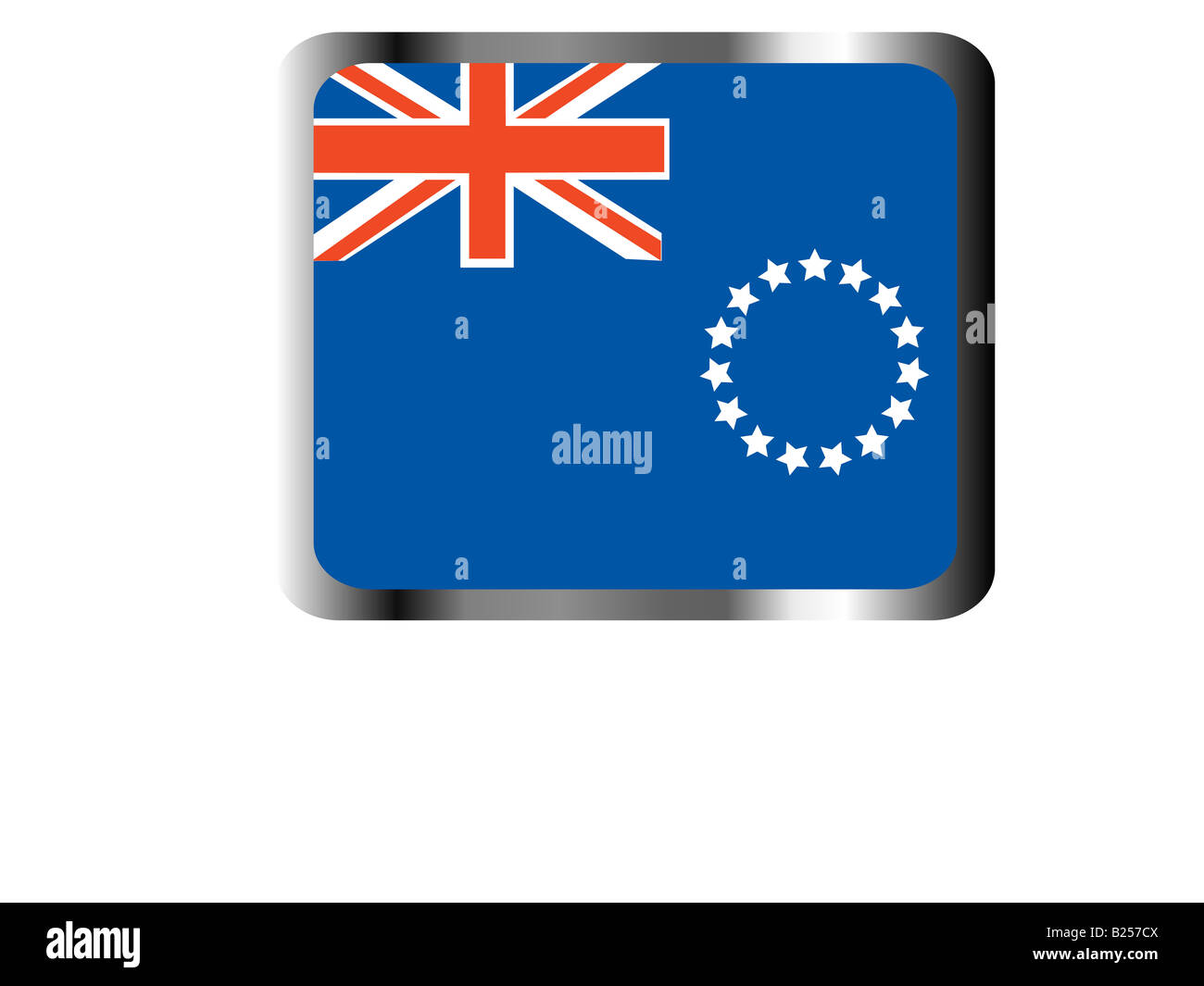 Official vector flag cook Cut Out Stock Images & Pictures - Alamy