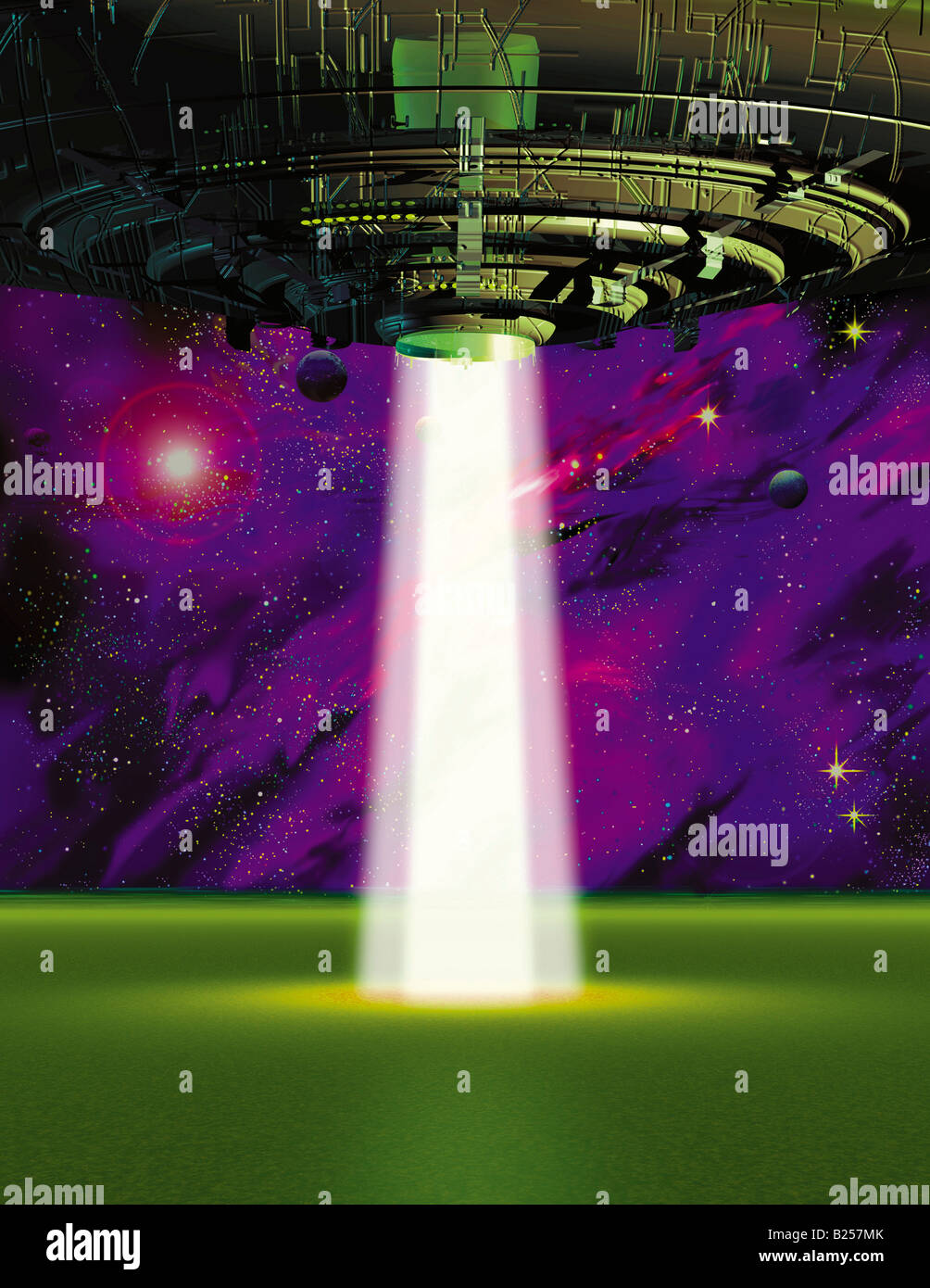 Digital image of flying disk Stock Photo - Alamy