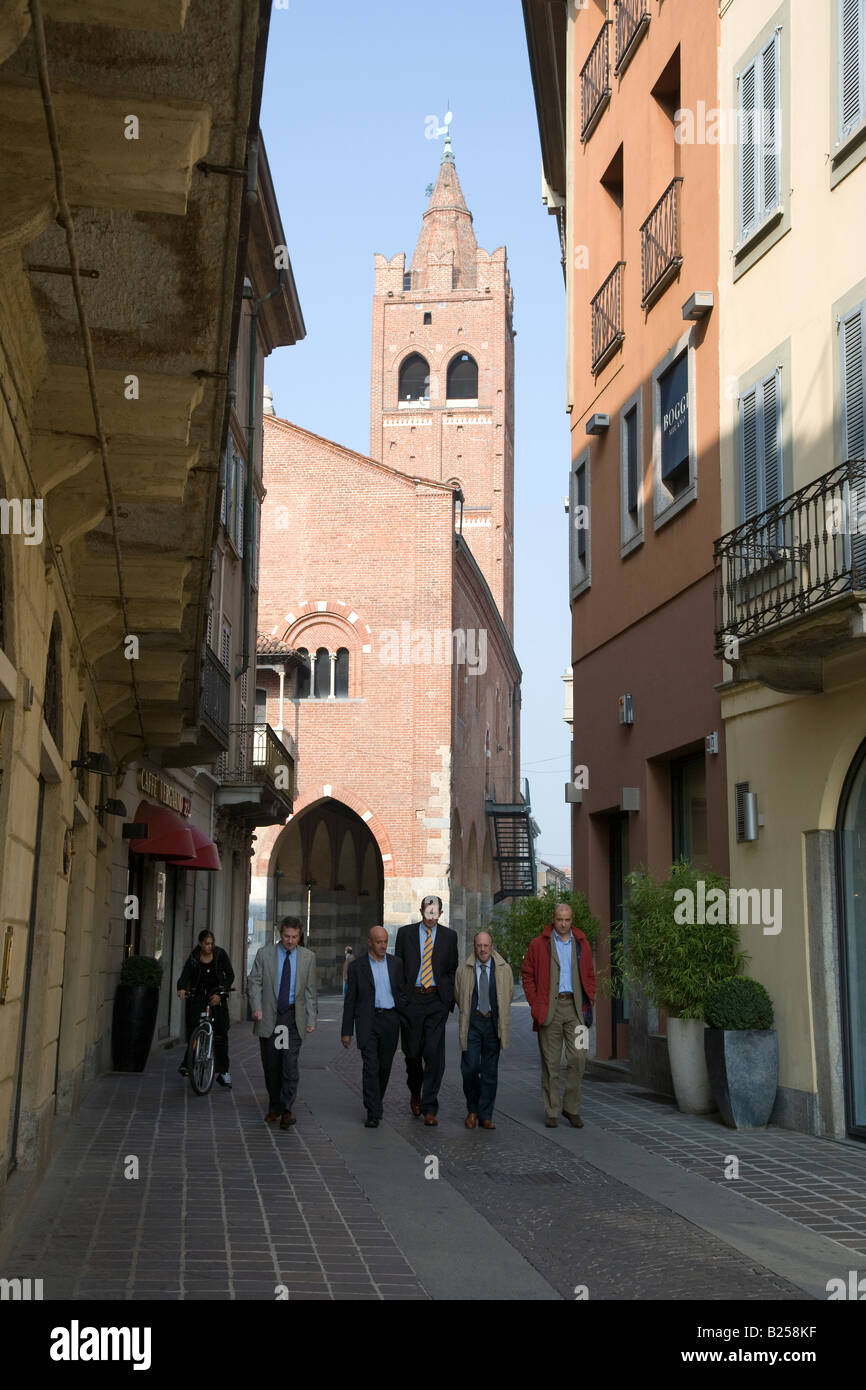 People and streets Monza Lombardy Italy Stock Photo - Alamy