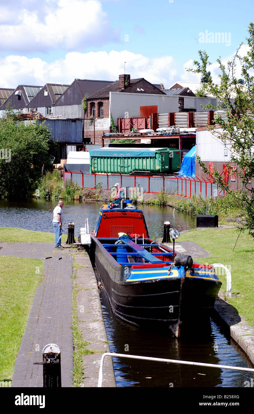 Smethwick Old Main Line Canal, Birmingham, West Midlands, England, UK ...