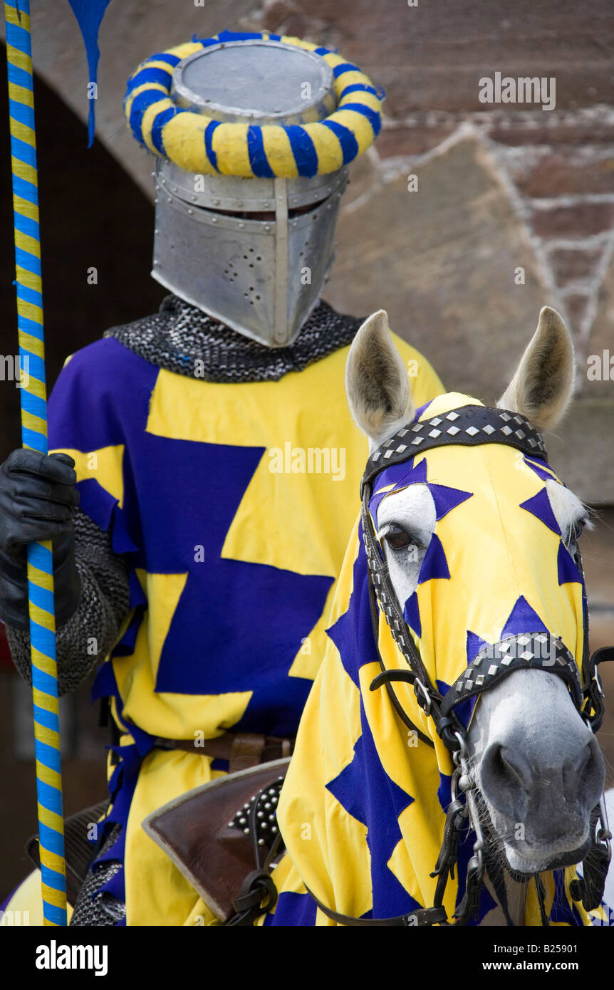 The Knights of Royal England, Jousting at Fort George, Invernesshire ...