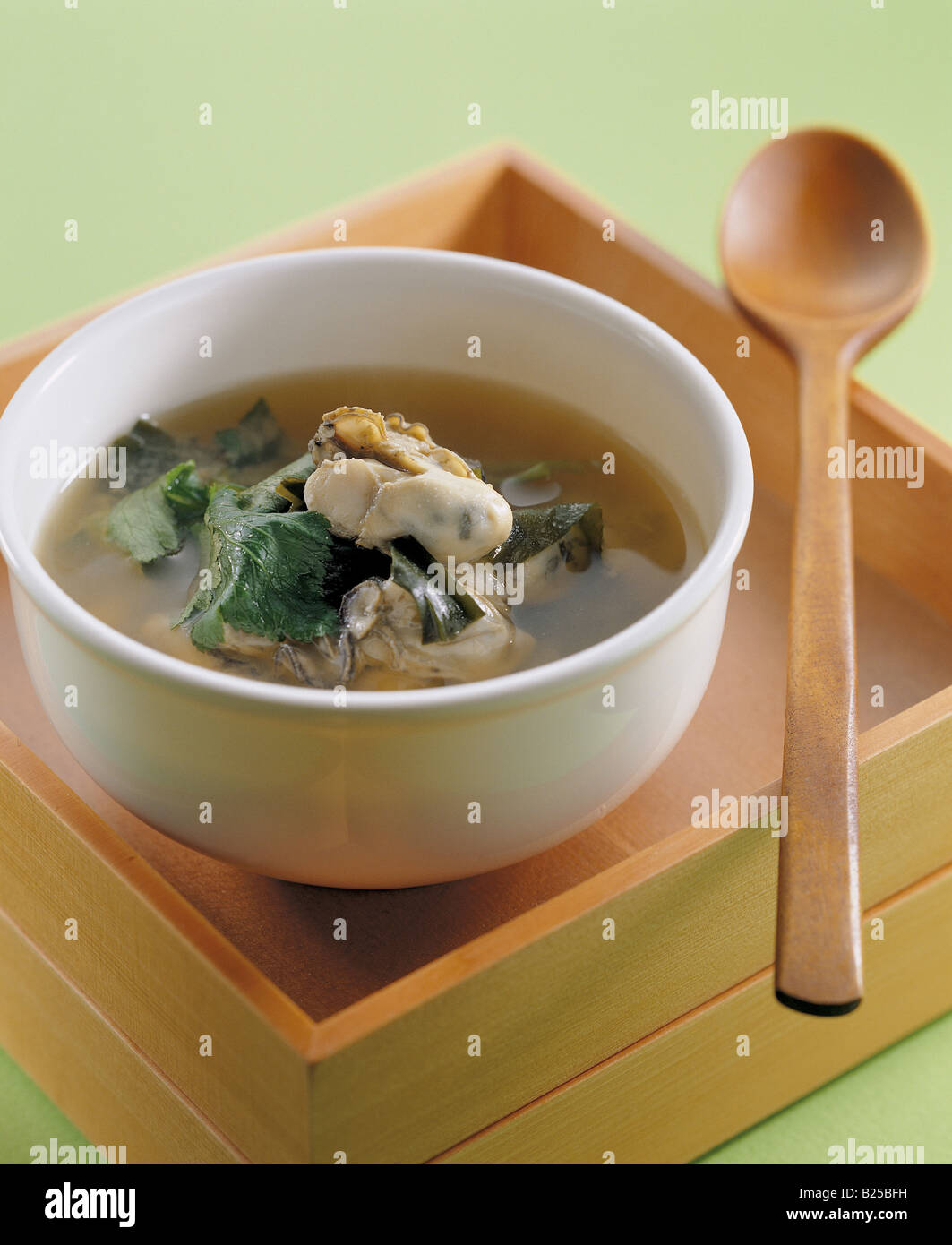 Korean cooking - soup, stew and table setting Stock Photo - Alamy