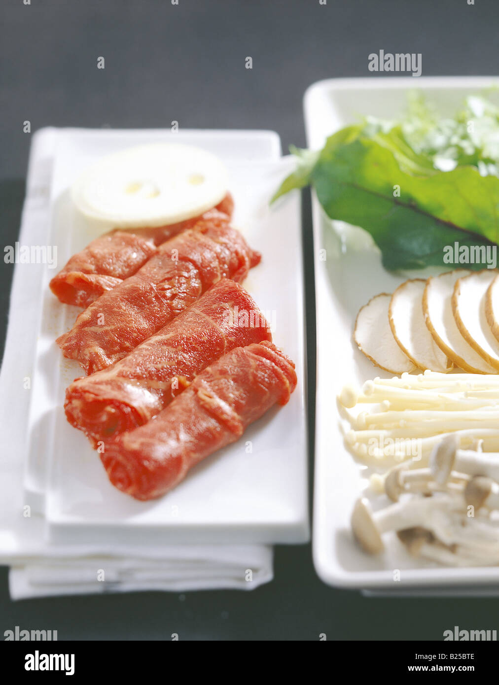 Korean food - beef Stock Photo - Alamy