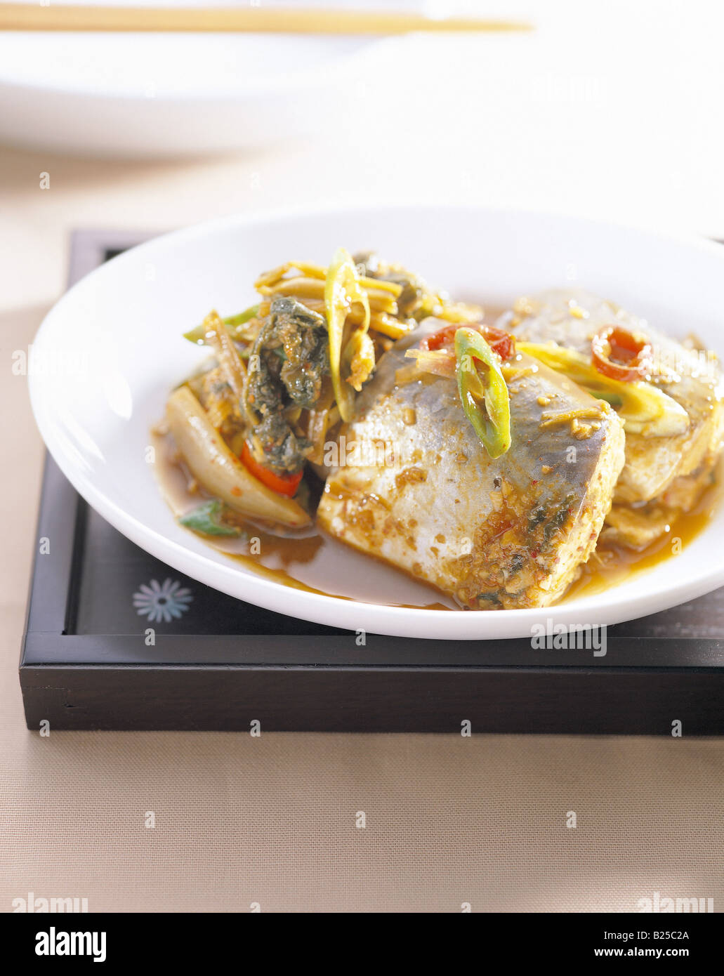 Korean food - fish Stock Photo - Alamy