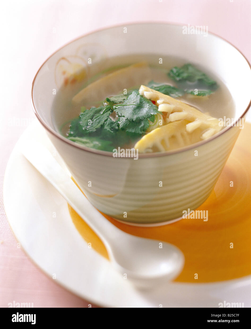 Japanese food - soup Stock Photo - Alamy