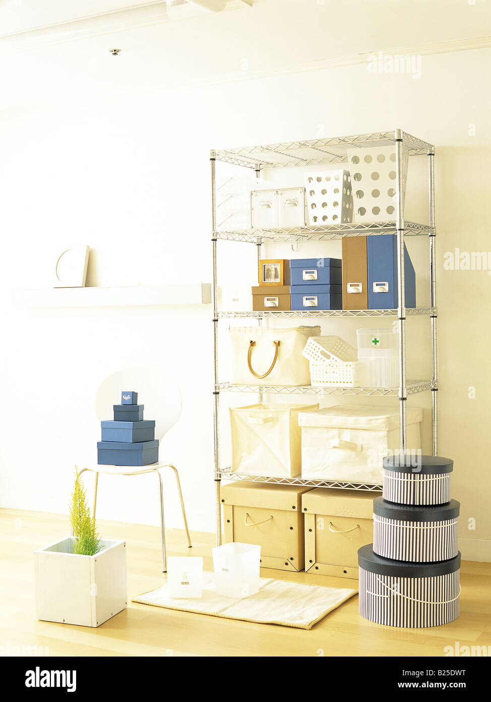 Storage and boxes Stock Photo - Alamy