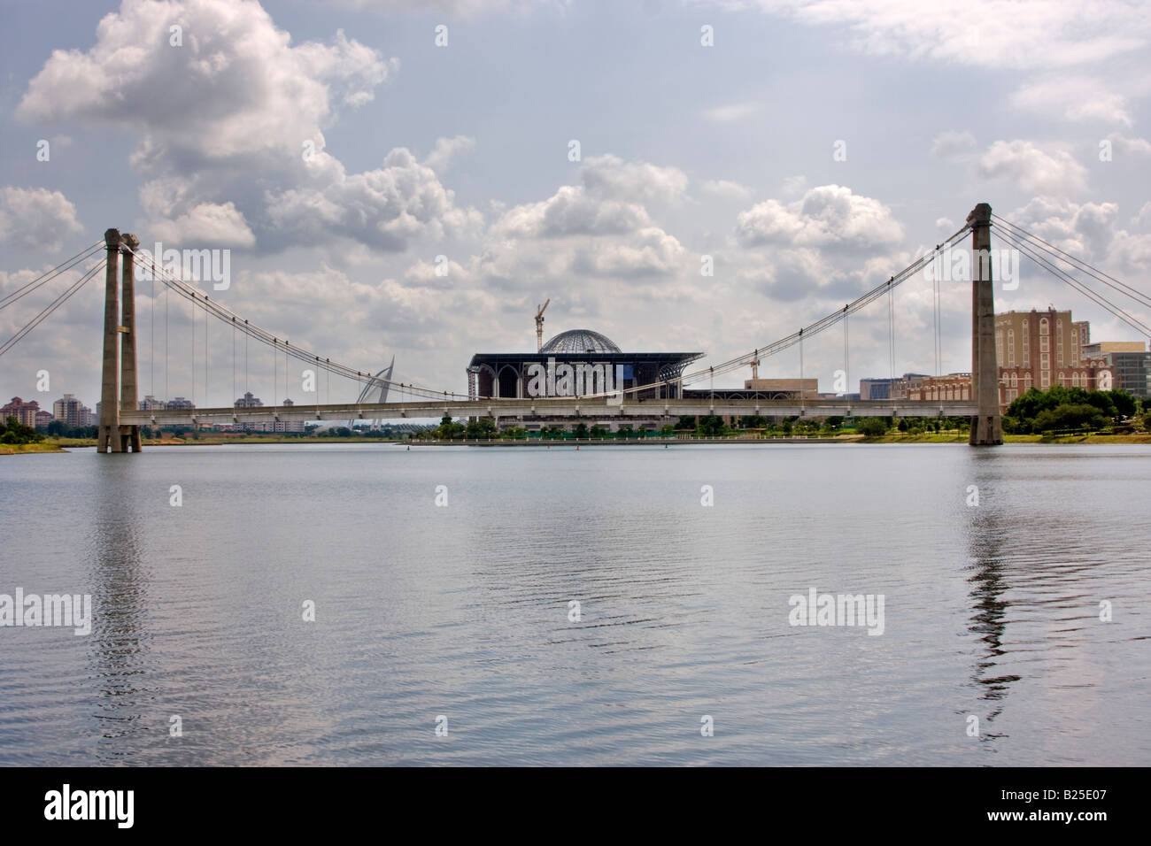 Incomplete monorail bridge, Putrajaya, Malaysia Stock Photo - Alamy