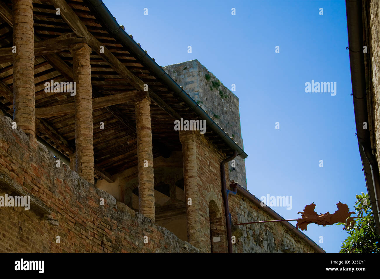 Historic Tuscan Architecture Stock Photo - Alamy