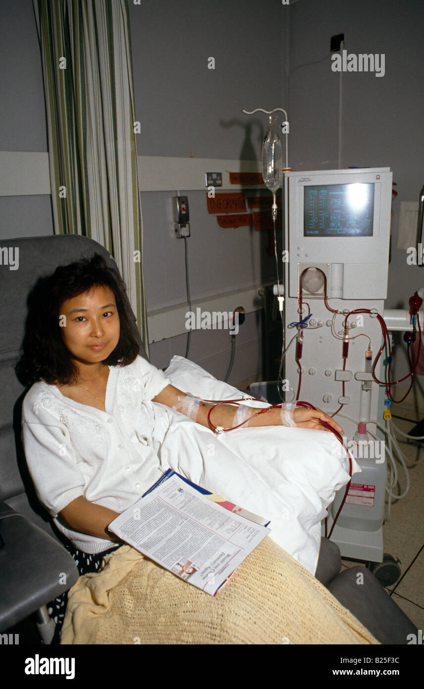Woman Looking Jaundiced On Dialysis Athin Drake Willock System 1000 ...