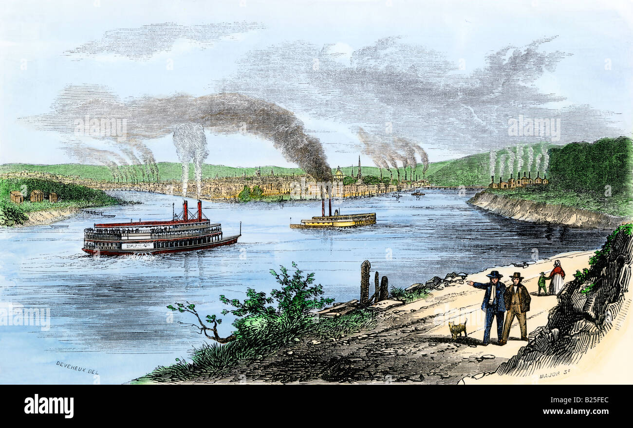 Ohio city 1800s hi-res stock photography and images - Alamy