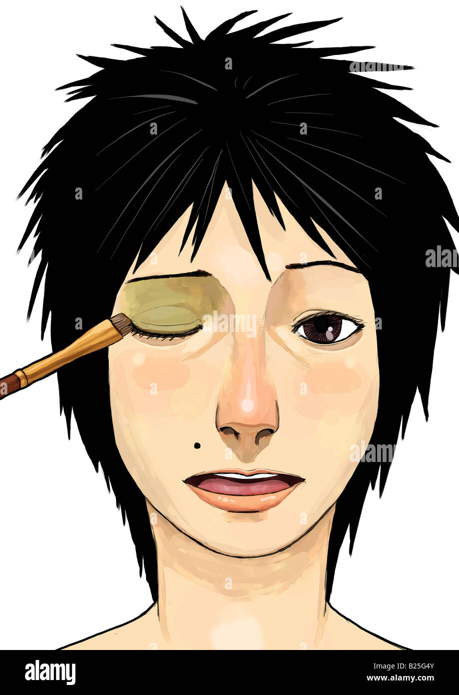 Young man face Stock Photo - Alamy Young man face Stock Photo - Alamy