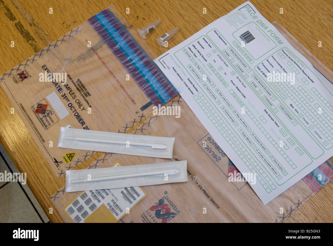 PACE DNA form Stock Photo - Alamy