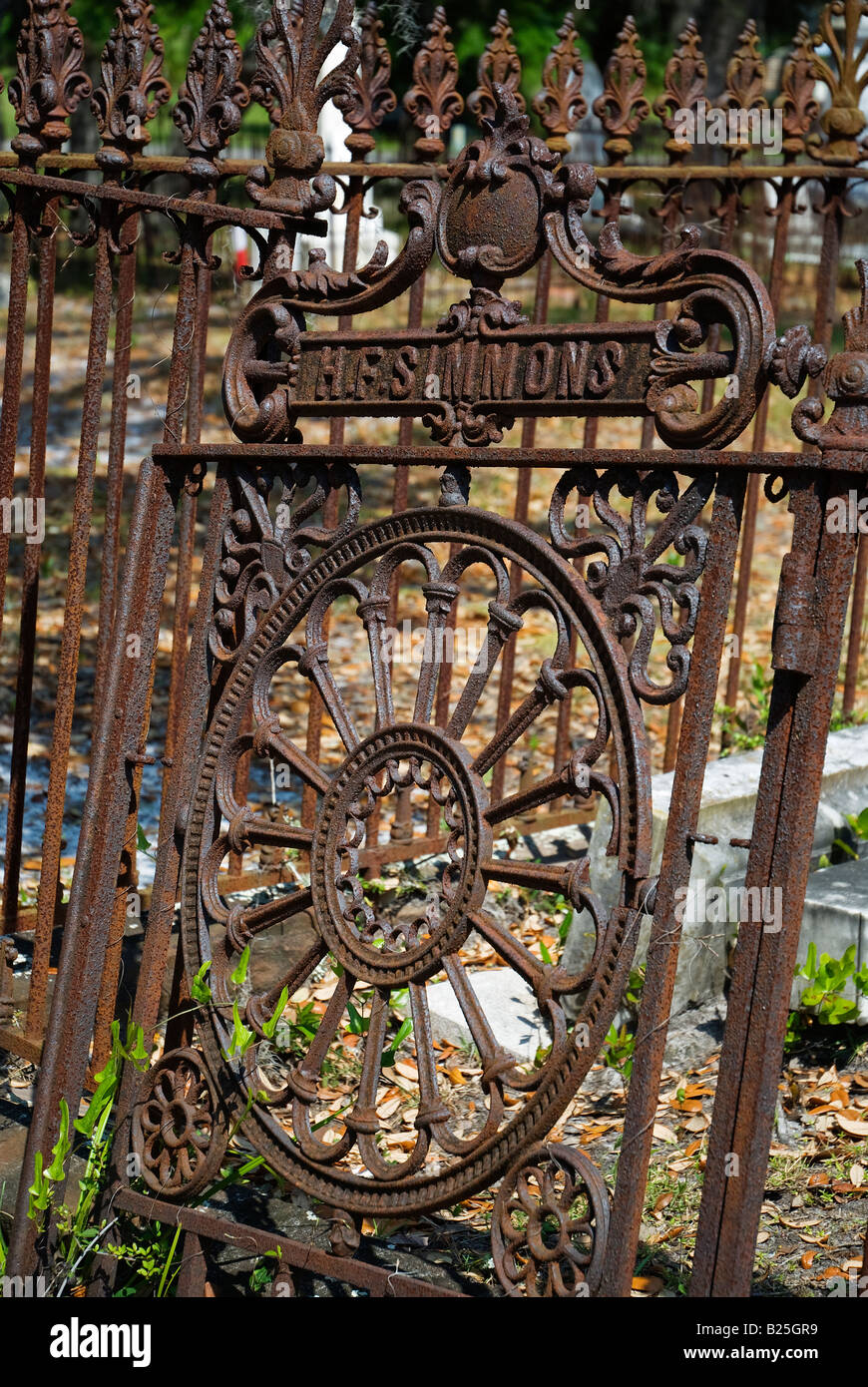 Cemetery of Early Apalachicola Old City Graveyard Apalachicola Florida ...