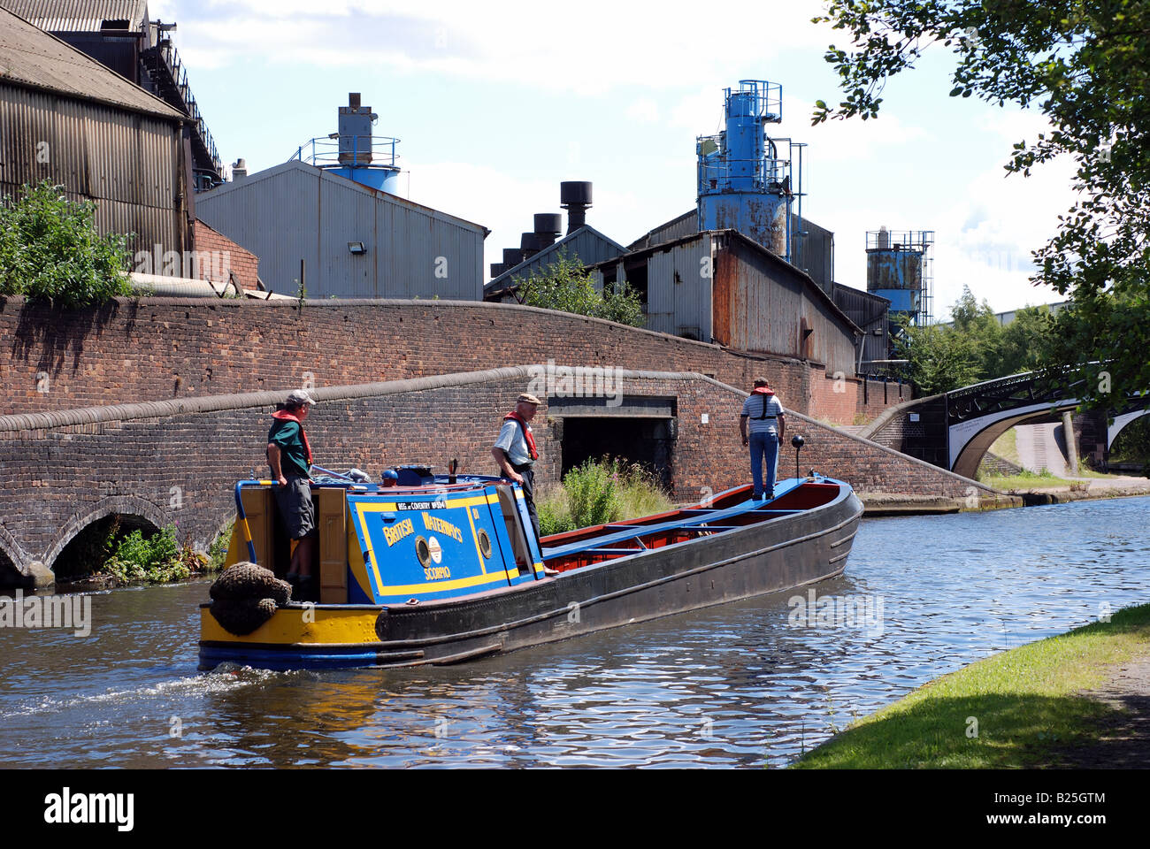 Smethwick Old Main Line Canal, Birmingham, West Midlands, England, UK ...