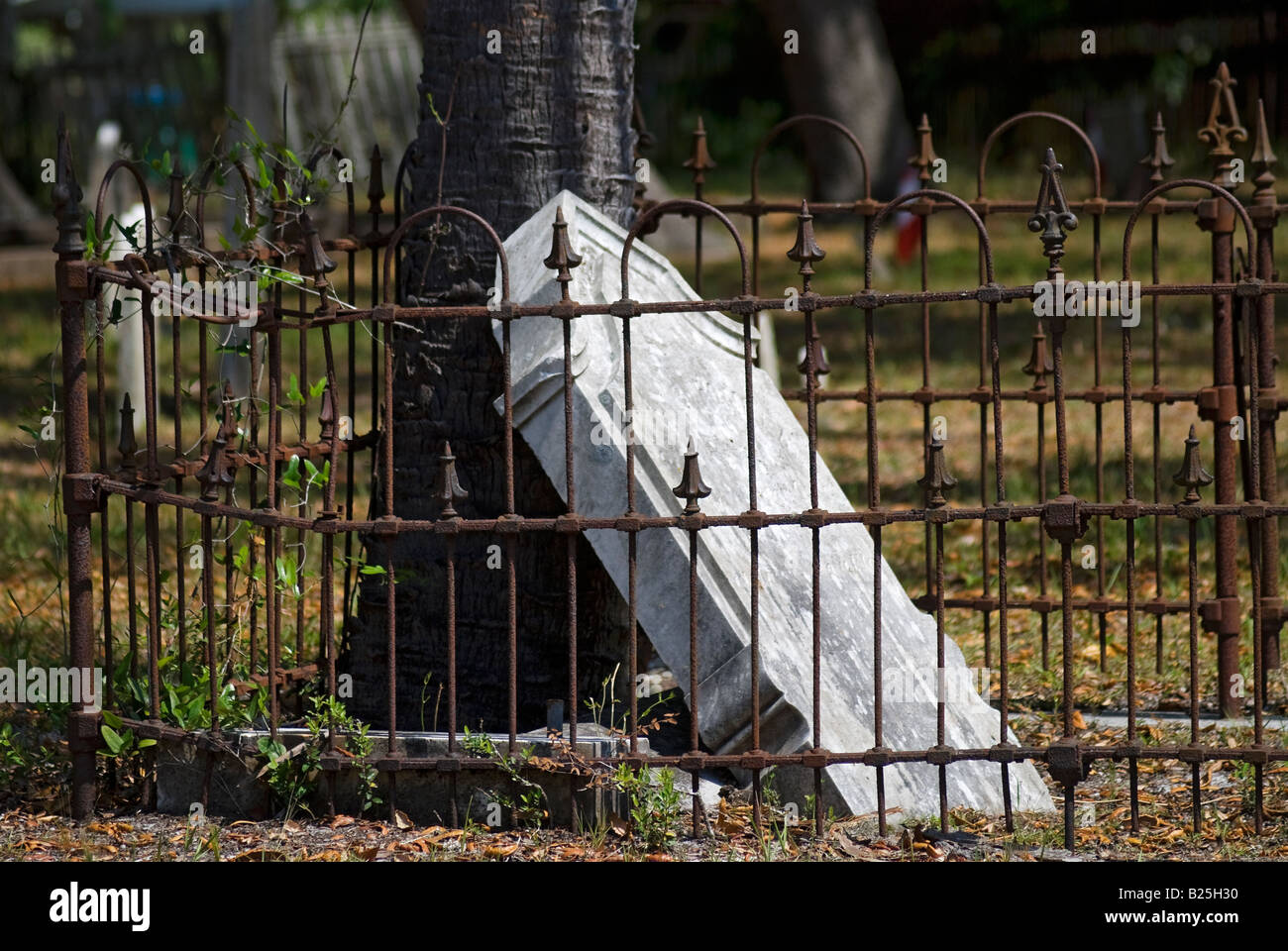 Cemetery of Early Apalachicola Old City Graveyard Apalachicola Florida ...