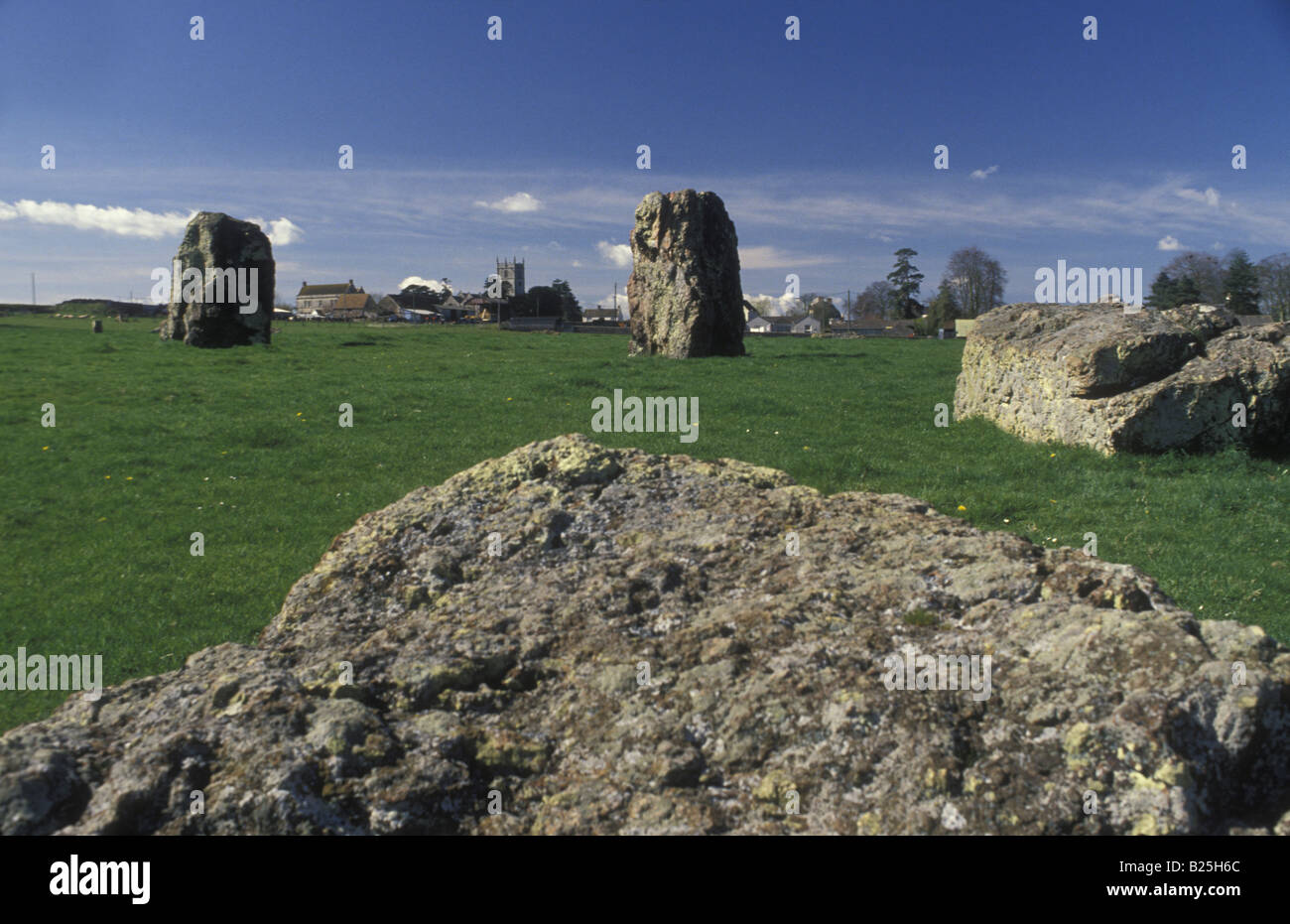 Stanton drew stone circle hi-res stock photography and images - Alamy