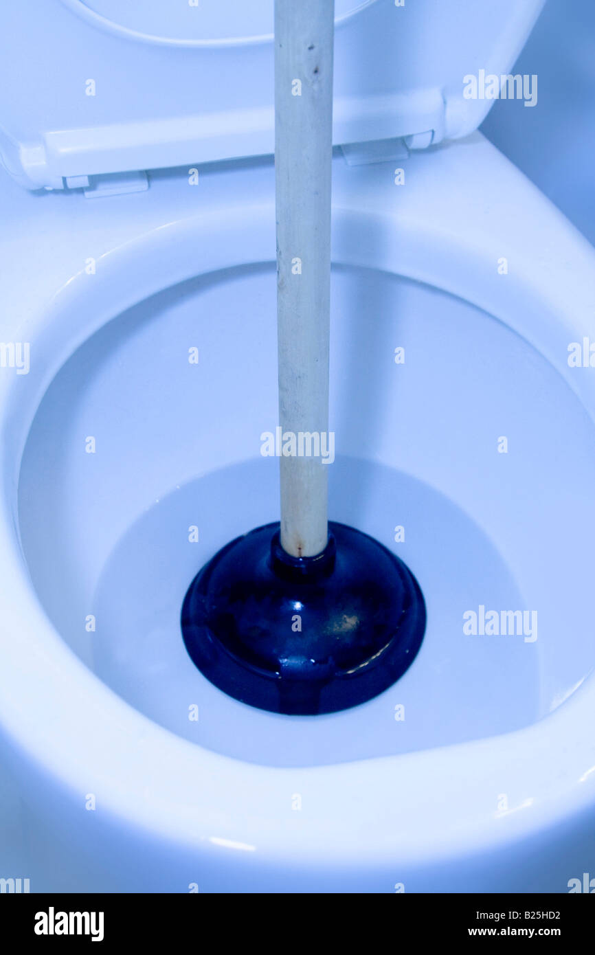 Toilet seat up red bathroom hi-res stock photography and images - Alamy