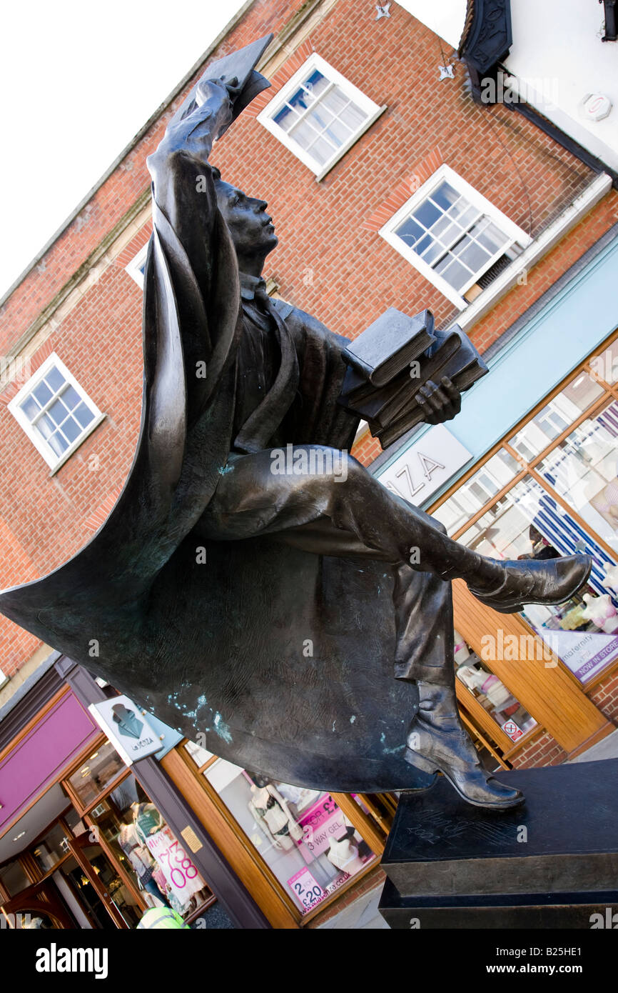 Guildford surrey scholar statue hi-res stock photography and images - Alamy