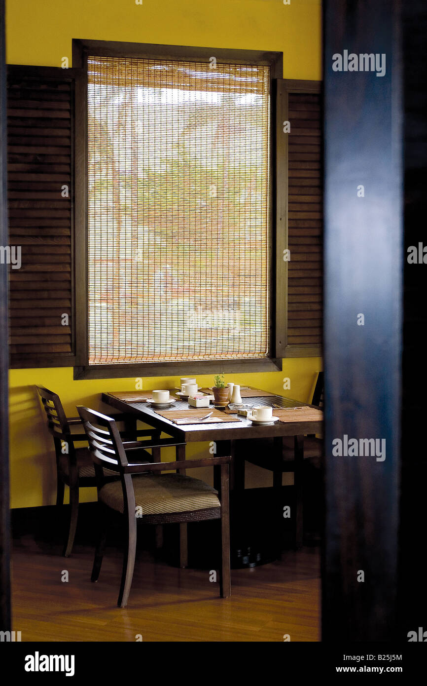 Interior view of café Stock Photo - Alamy