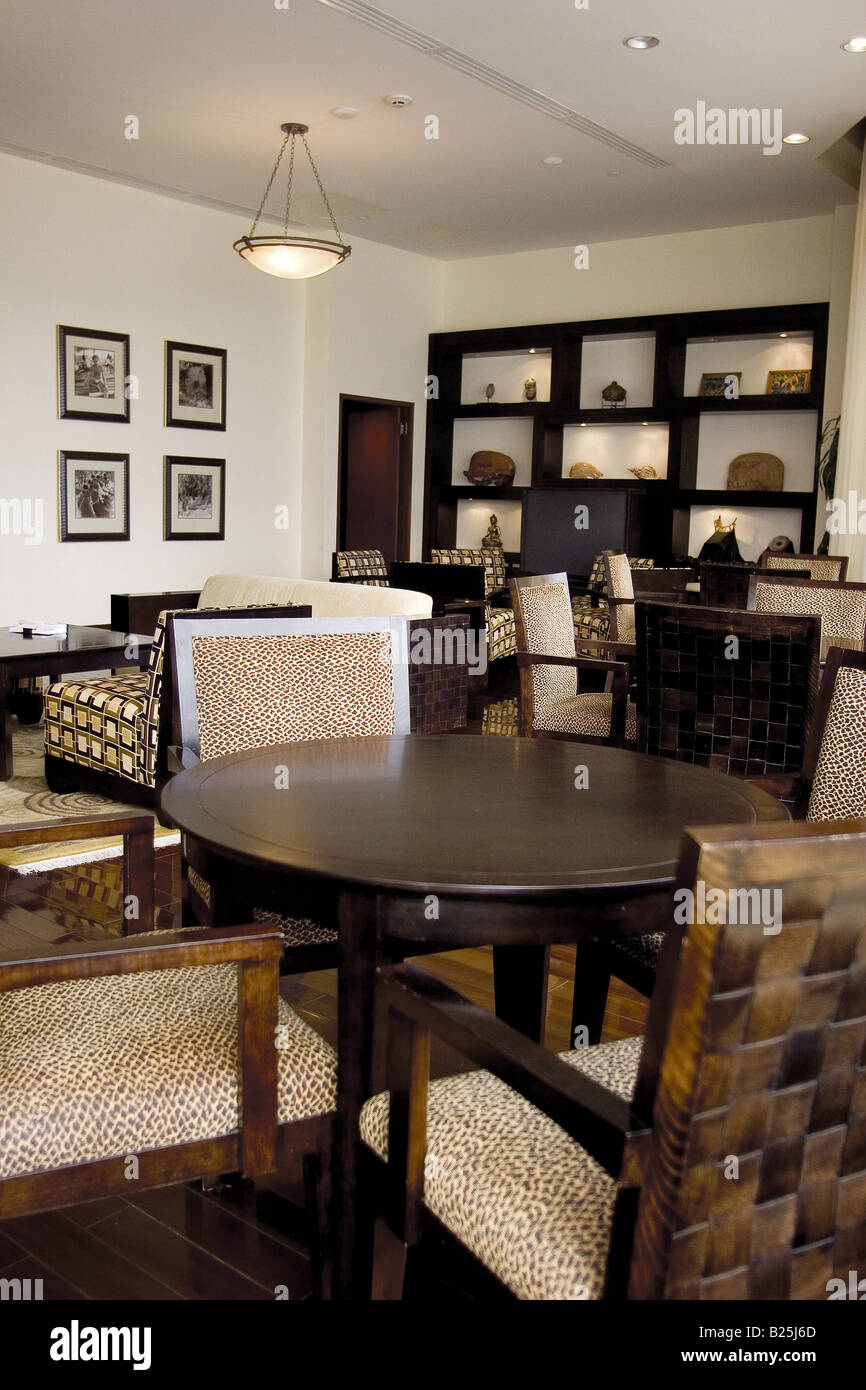 Interior view of café Stock Photo - Alamy