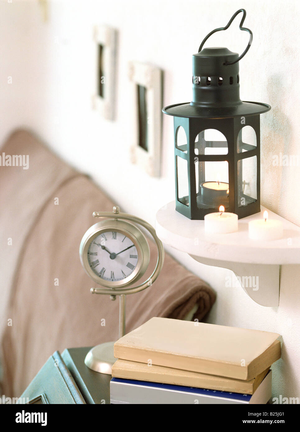 Home furnished with interior decoration objects Stock Photo - Alamy