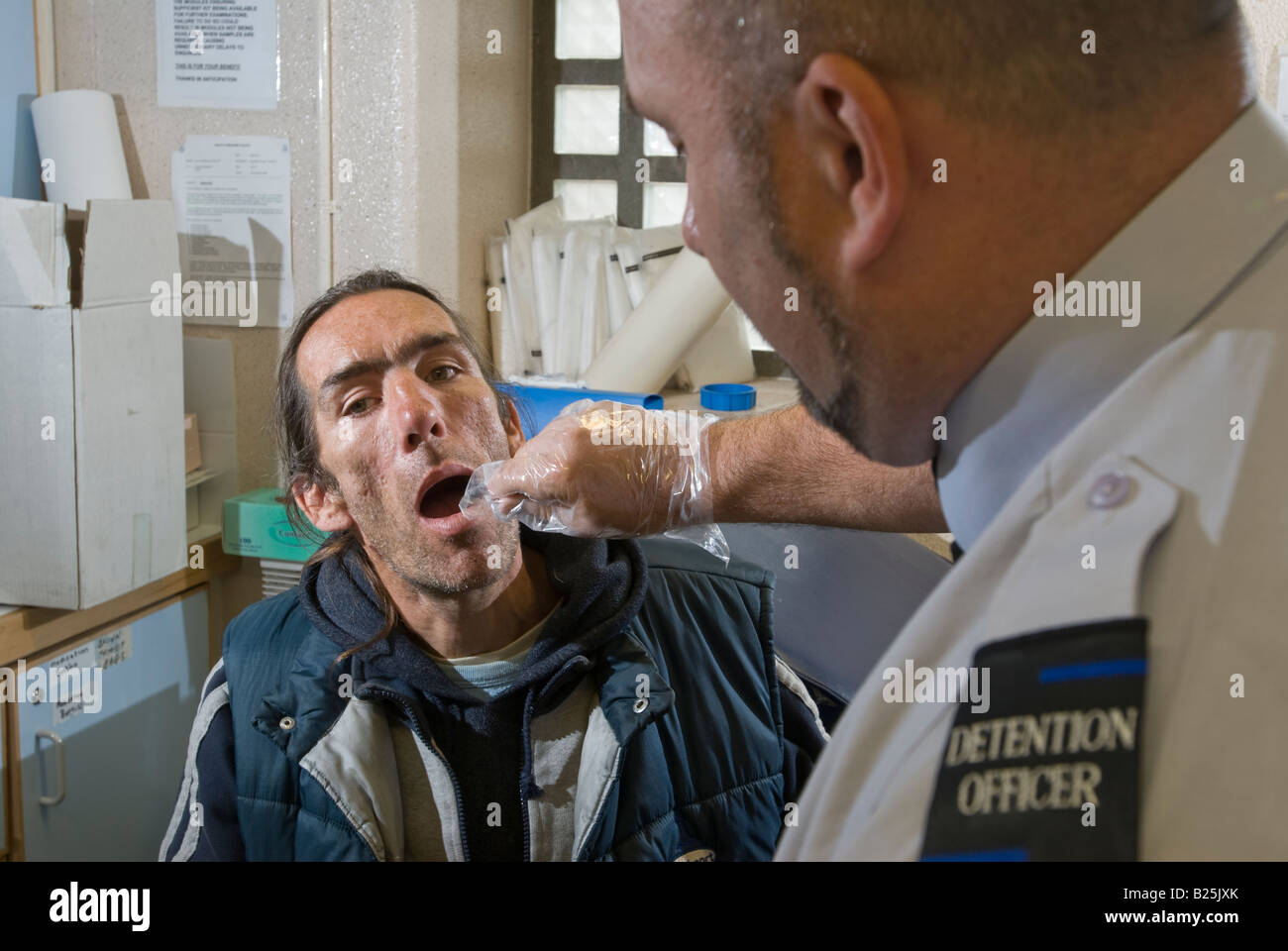 Police station interview england hi-res stock photography and images ...