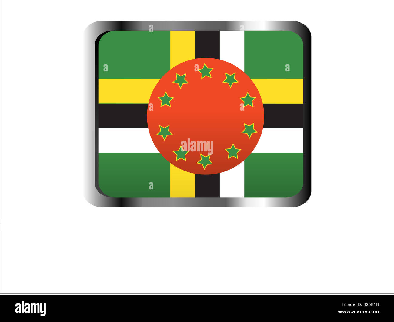 Dominica official emblem Cut Out Stock Images & Pictures - Alamy