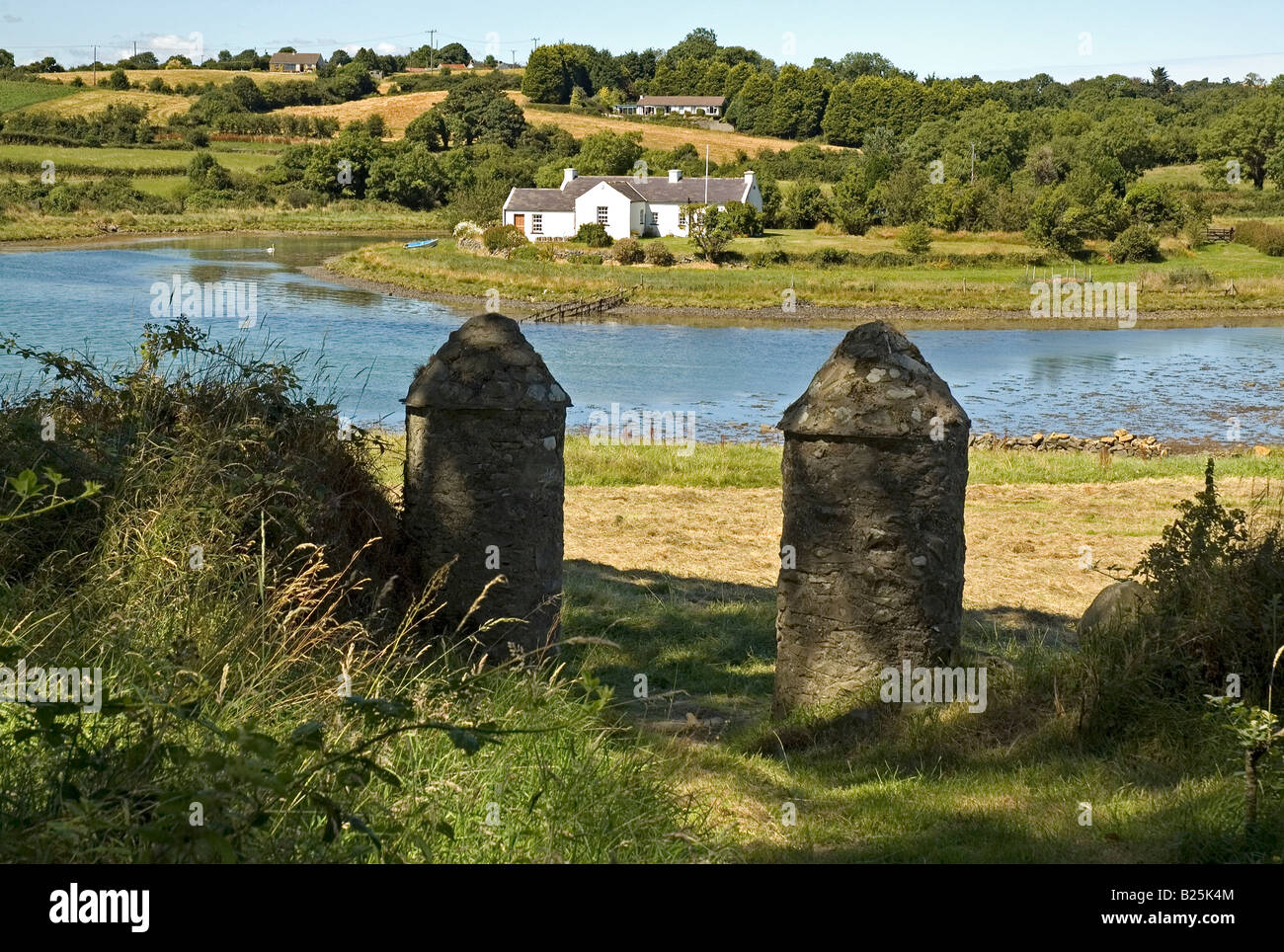 Midge Island From Gibb s Island Strangford Lough Northern Ireland Stock ...