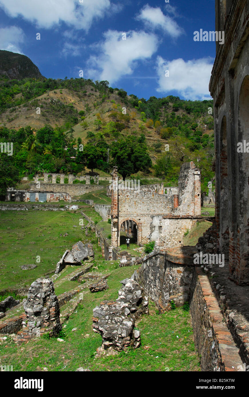 Ruins of Sans Souci Palace, Milot, Northern Haiti Stock Photo - Alamy