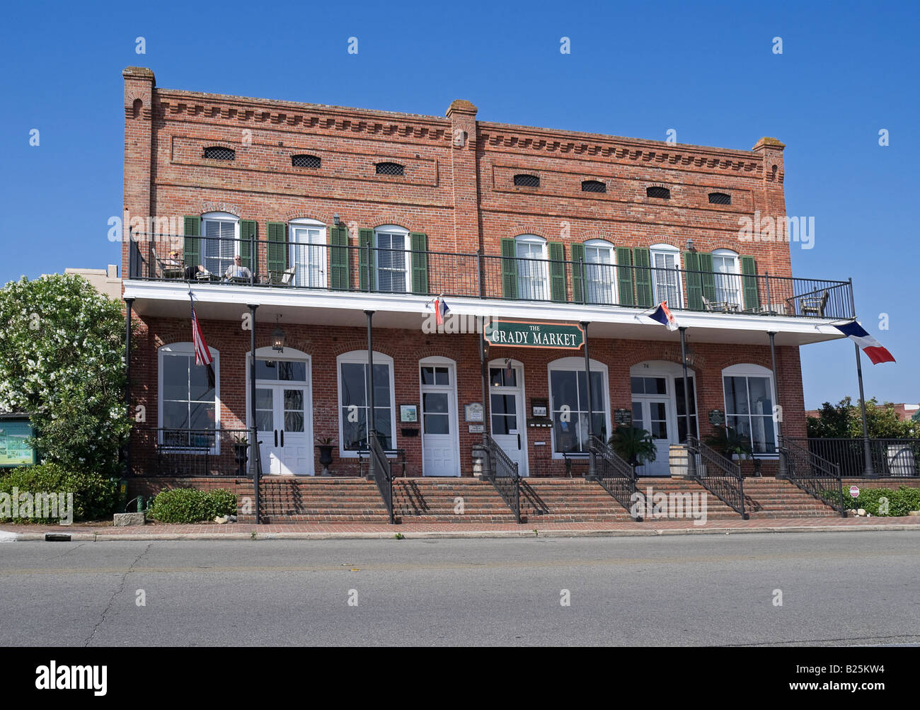 The Grady Market in Apalachicola Florida Stock Photo - Alamy