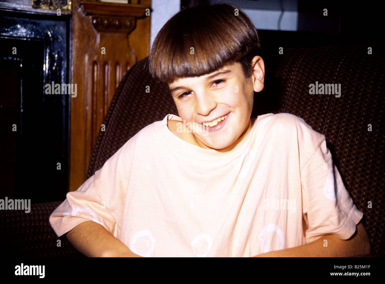 Young Boy Aged 12 Portrait Stock Photo - Alamy