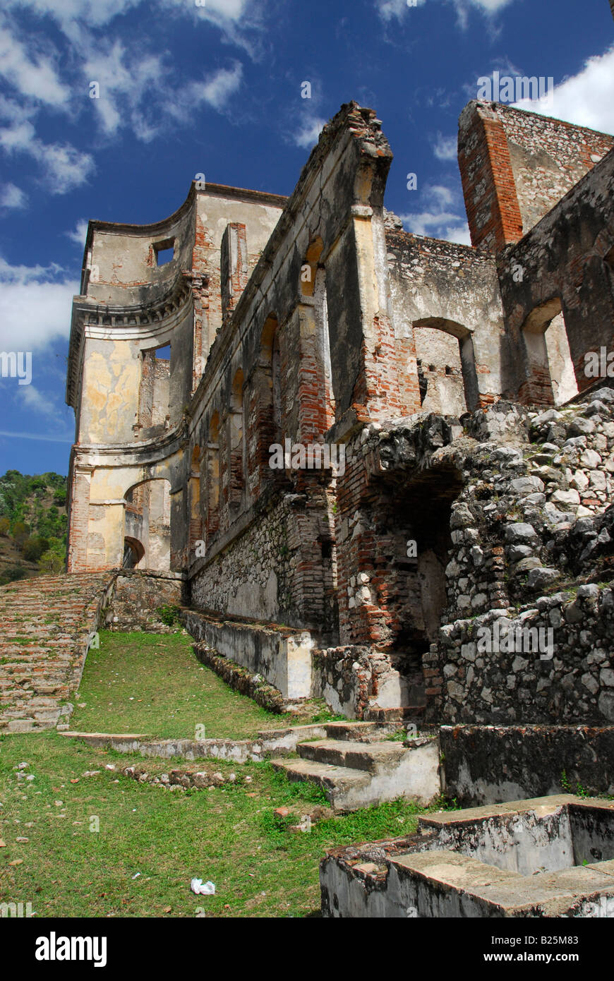 Ruins of Sans Souci Palace, Milot, Northern Haiti Stock Photo - Alamy