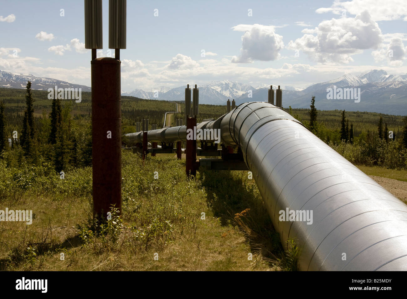 Trans-Alaska Pipeline System Stock Photo - Alamy