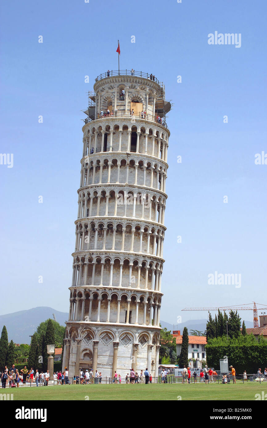 Leaning tower of Pisa, Italy Stock Photo - Alamy