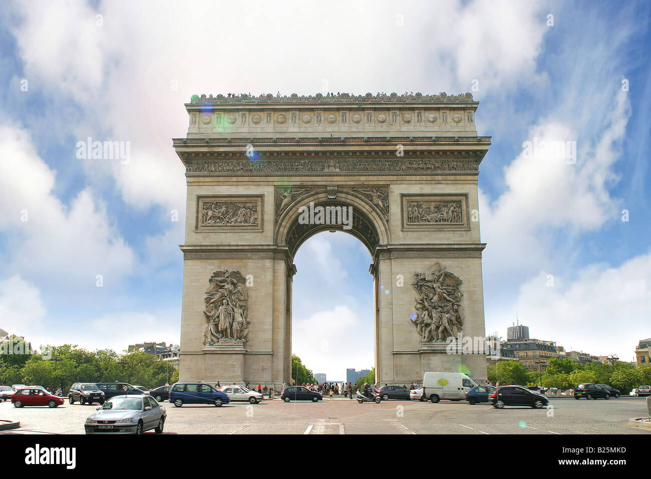 Triumphal Arch, France Stock Photo - Alamy