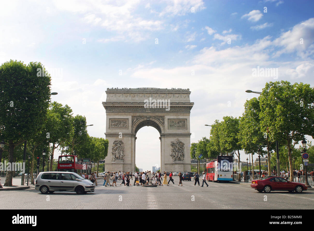 Triumphal Arch, France Stock Photo - Alamy