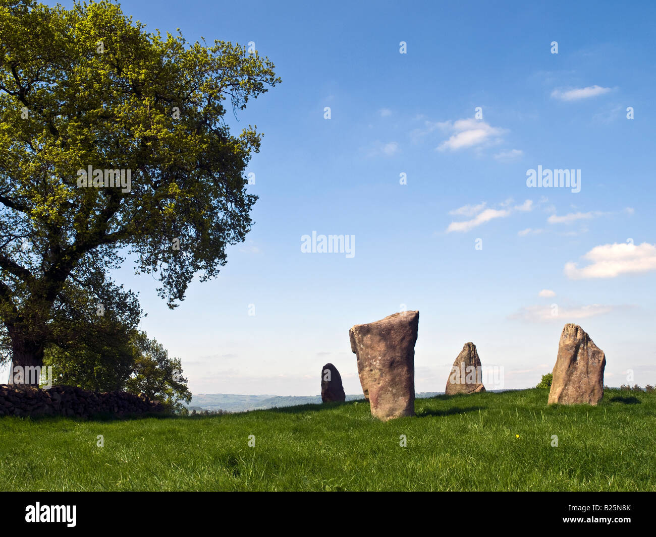 Nine stone close stone circle hi-res stock photography and images - Alamy