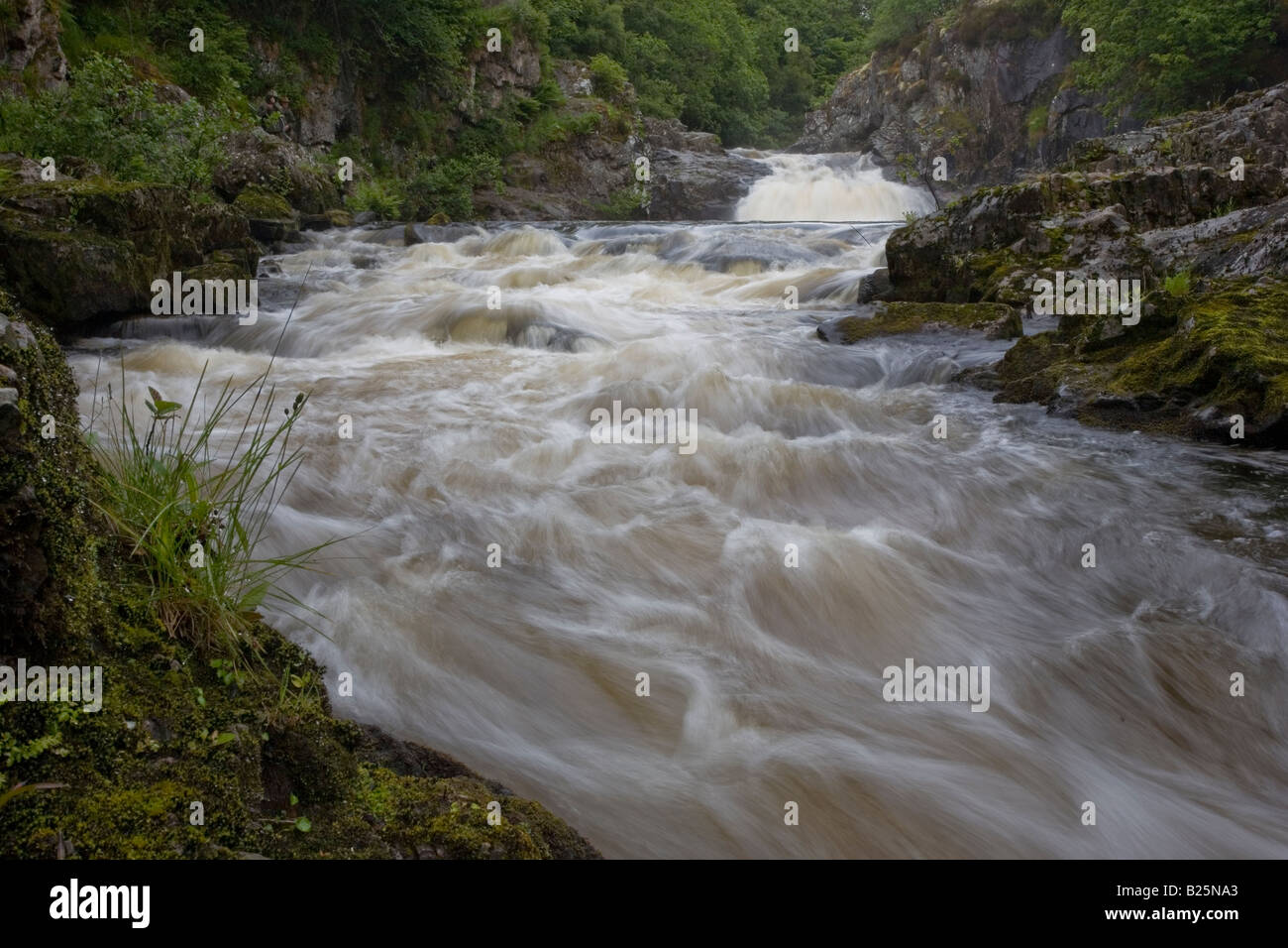 Falls Of Shin Stock Photo - Alamy
