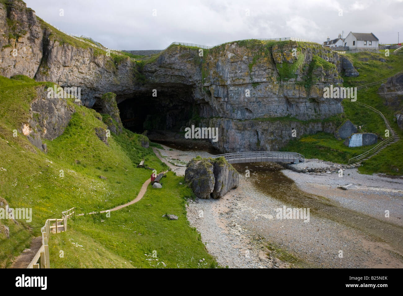Smoo Cave, Durness Stock Photo - Alamy