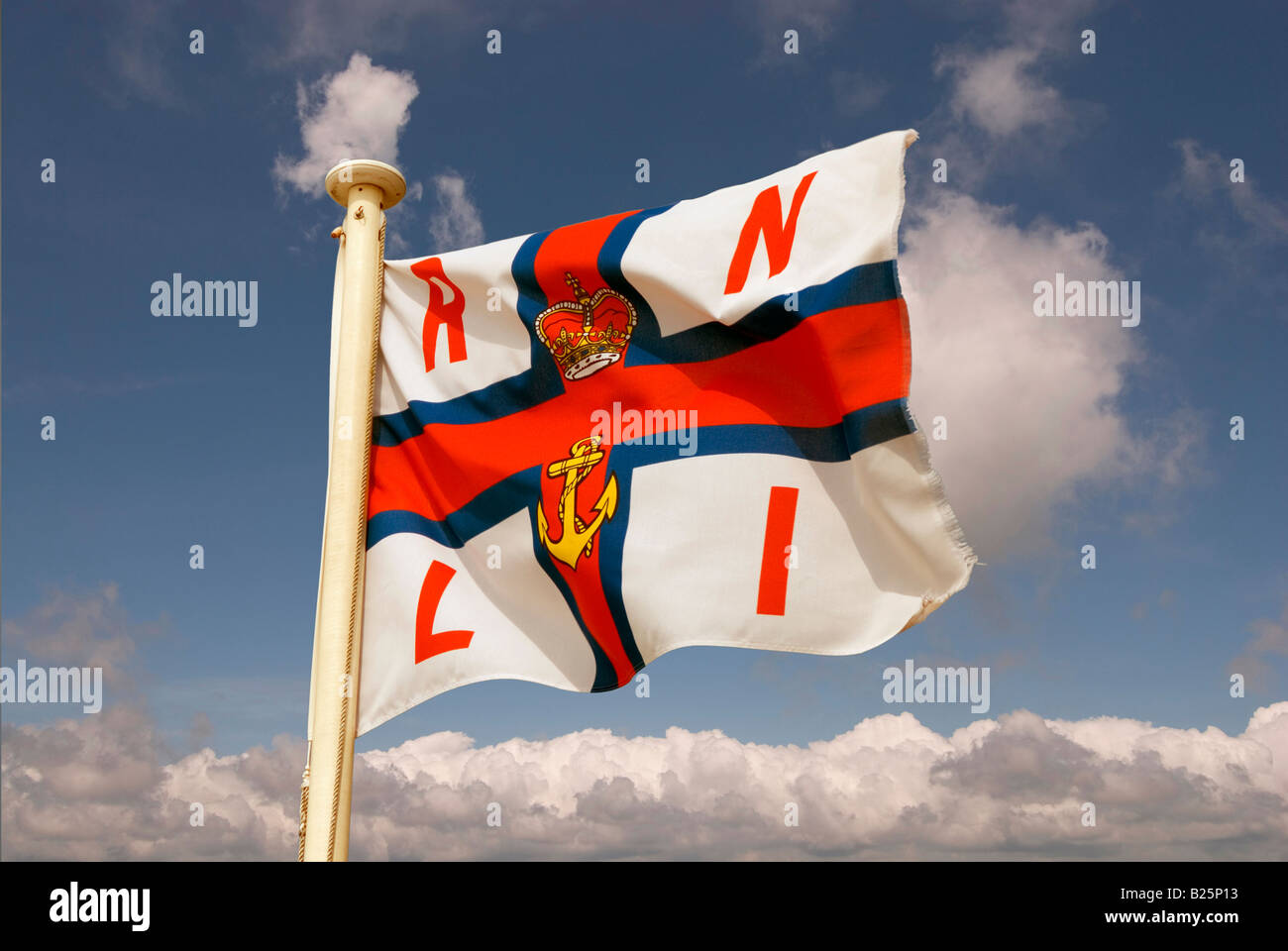 Rnli lifeboat flag hi-res stock photography and images - Alamy
