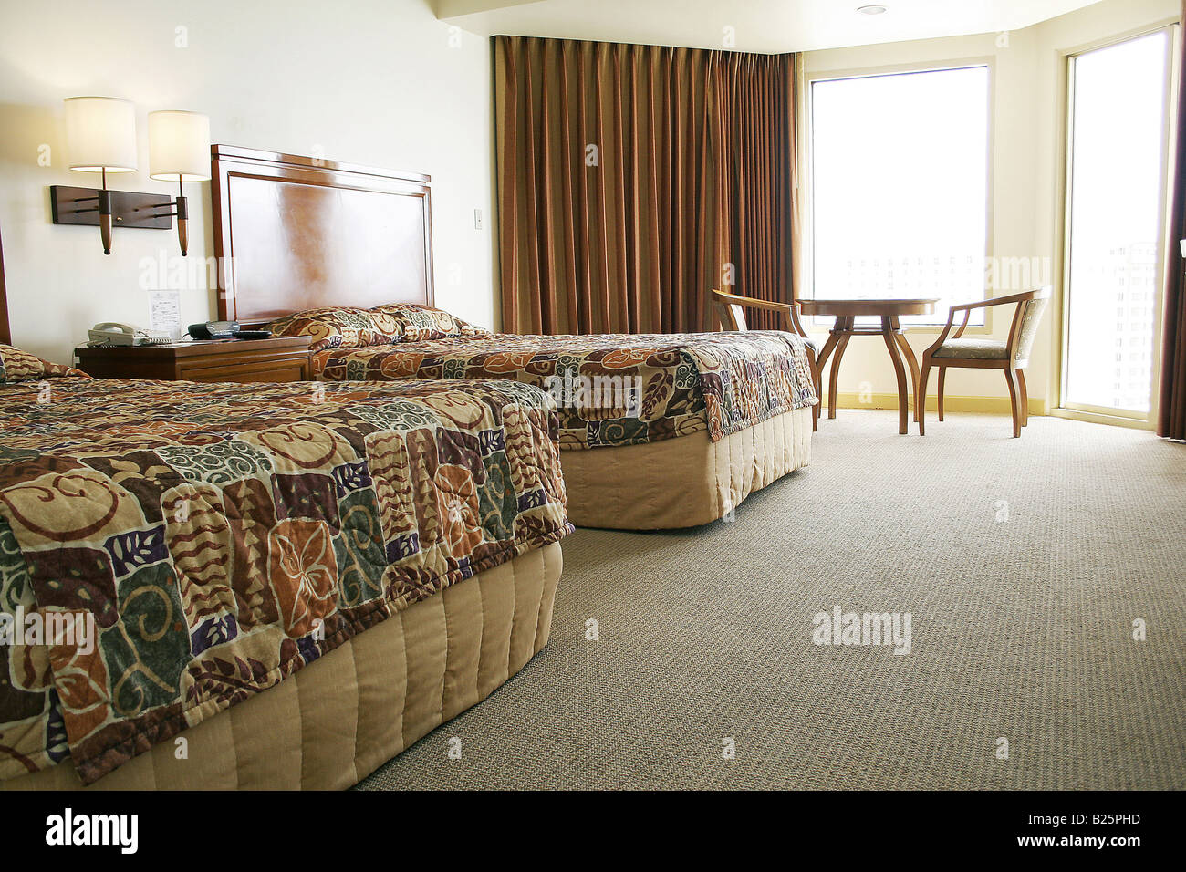 Hotel room interior Stock Photo - Alamy