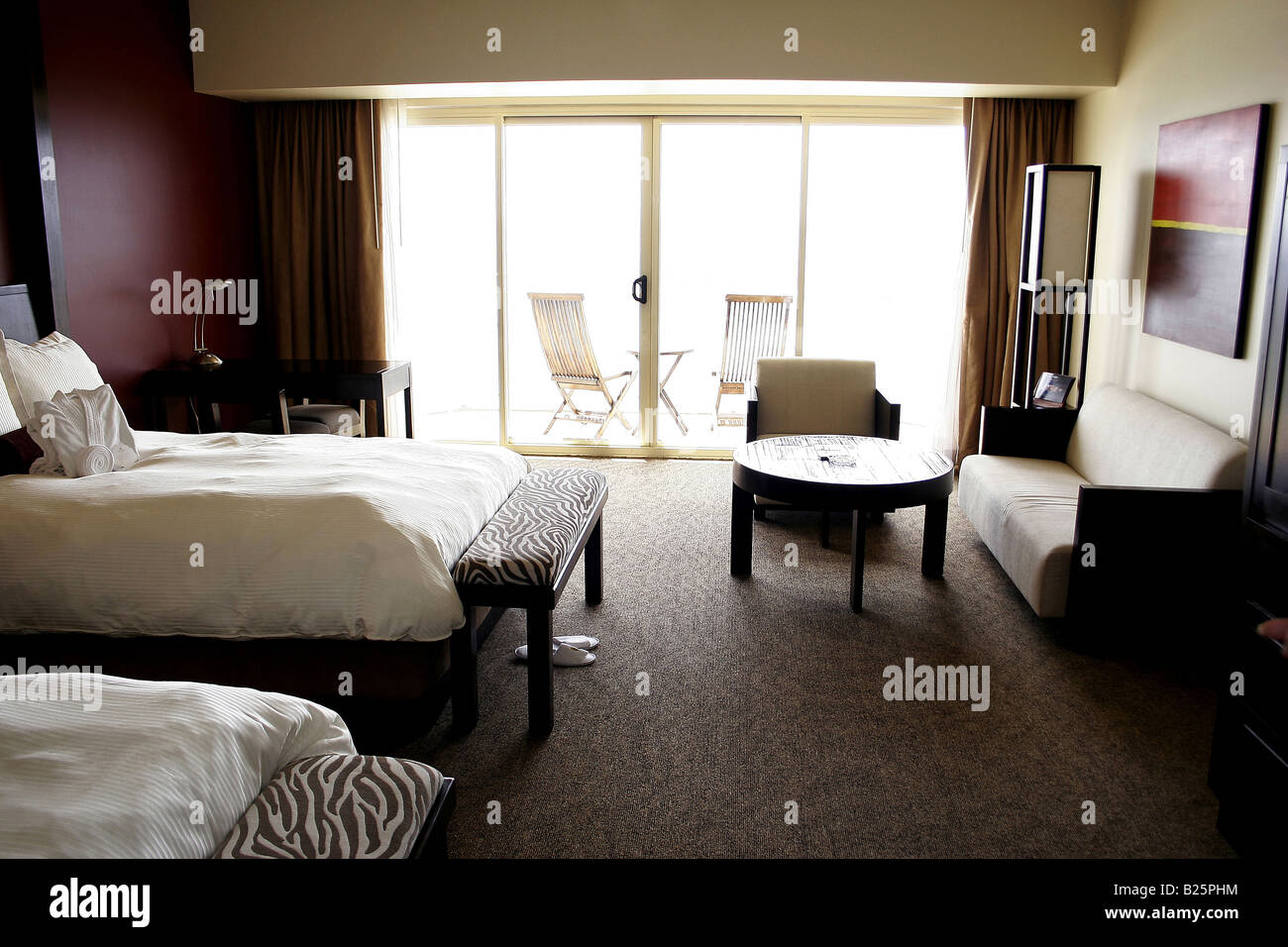 Hotel room interior Stock Photo - Alamy