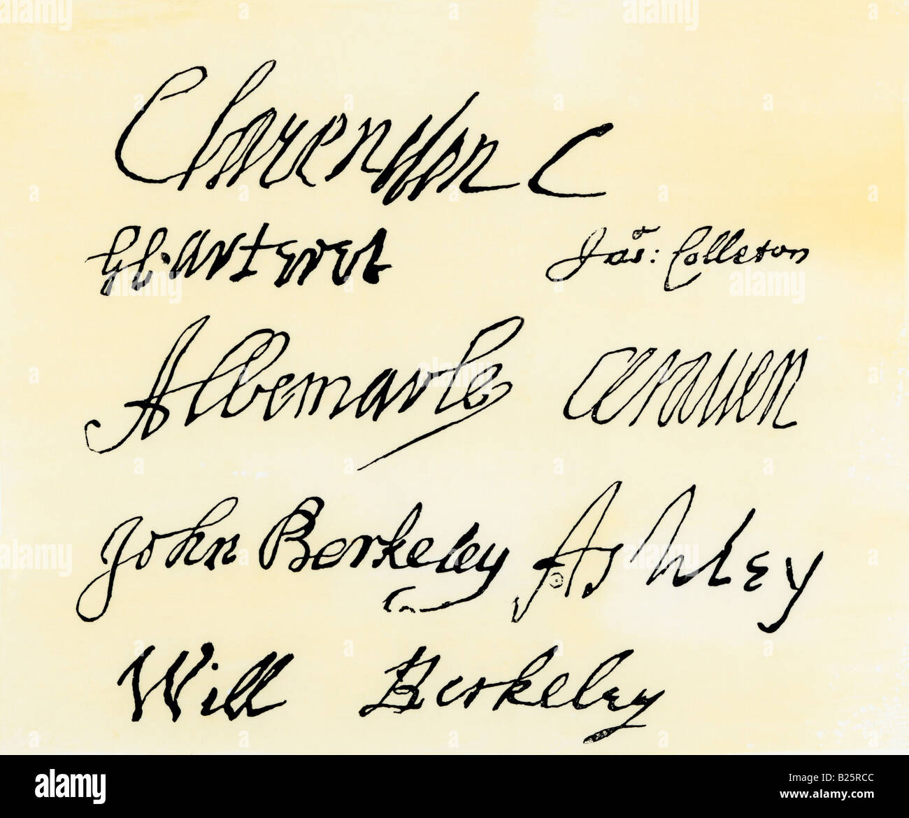 South carolina colony 1600s hi-res stock photography and images - Alamy